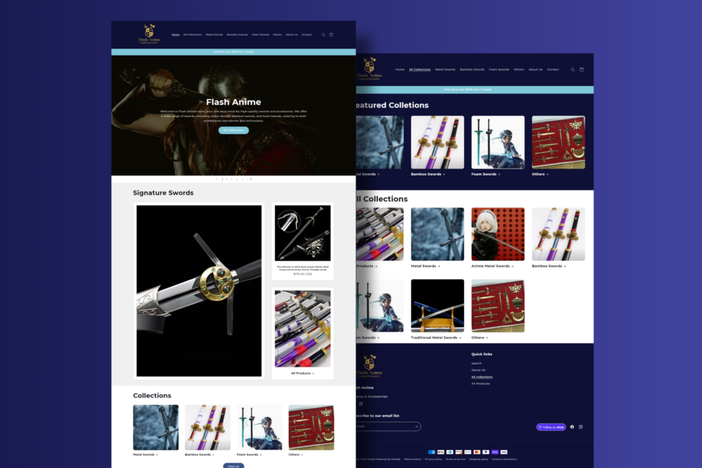 Cosplay Shopify Website Design Shopify Website - Alstra Solutions